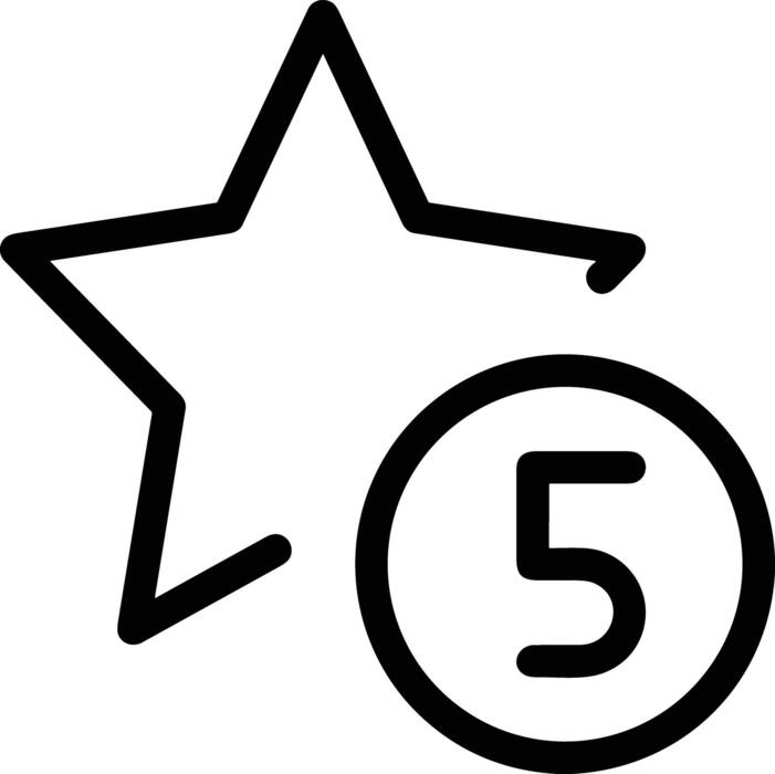 5 Star Icon Vector Art, Icons, and Graphics for Free Download