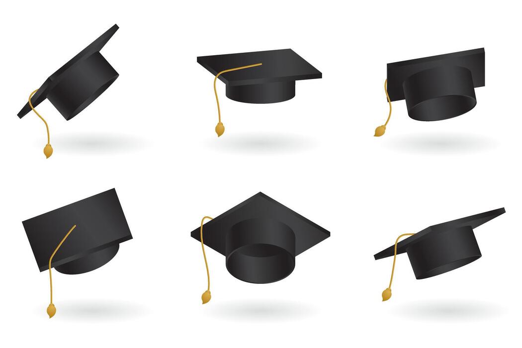 Graduation Hat Vector Art, Icons, and Graphics for Free Download