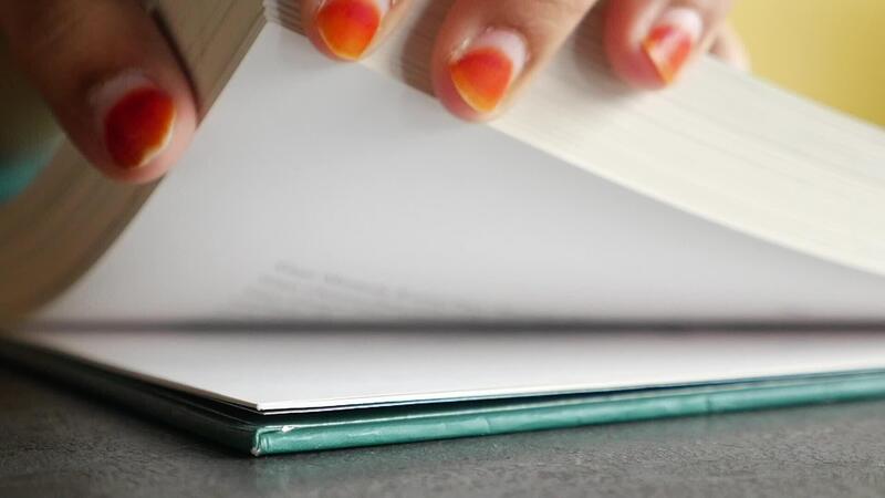 Flipping Paper Book Pages Close up, 46636514 Stock Video at Vecteezy