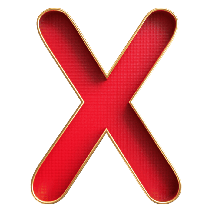 Red X On Transparent Background PNGs for Free Download