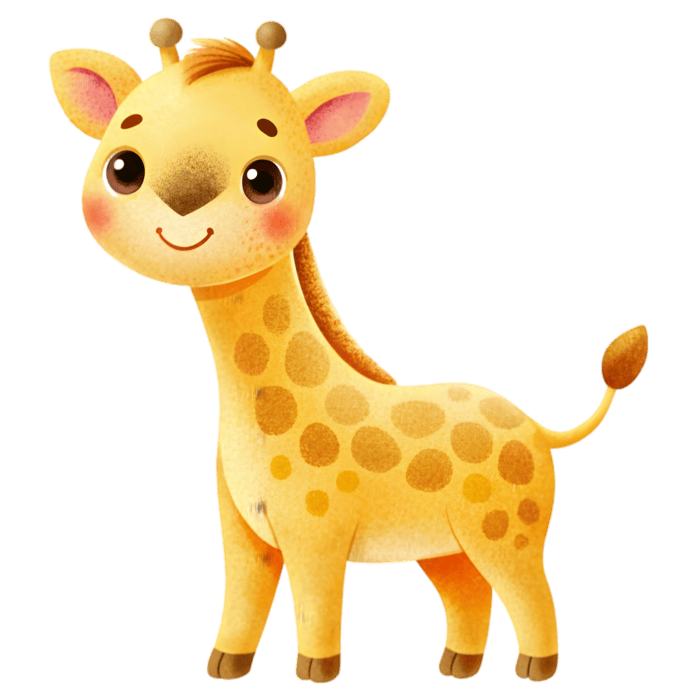 Baby Safari Animals PNGs for Free Download