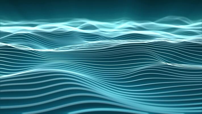 Animated Waves Background Stock Video Footage For Free Download