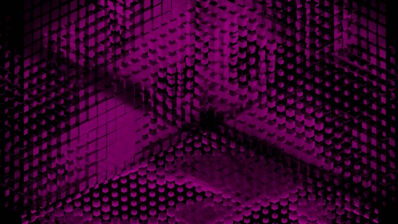 Geometric Background Of Cubes Moving In Waves Design Psychedelic 3d Background With Geometric