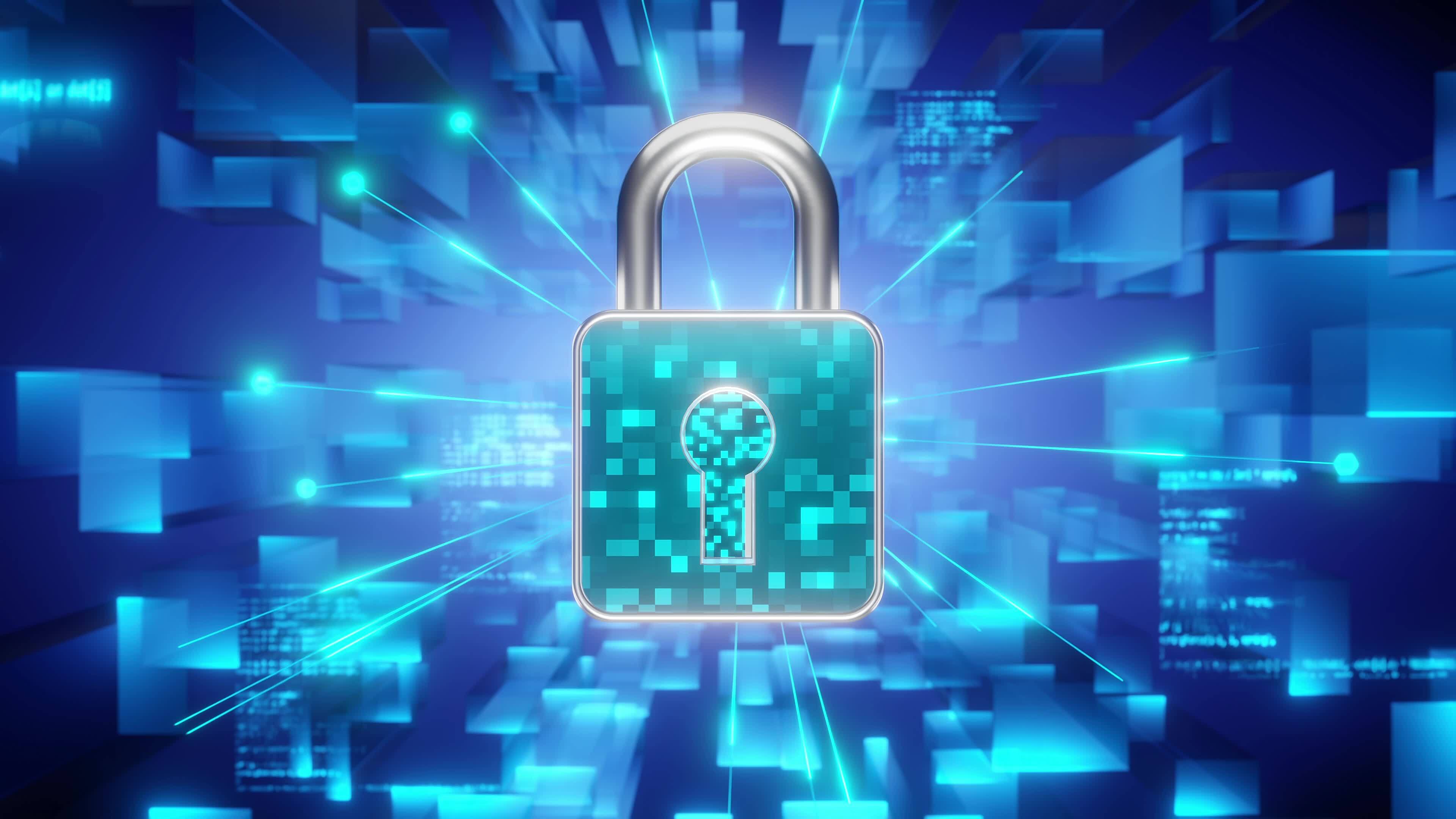 Digital Security Lock with Code Matrix 46771736 Stock Video at Vecteezy