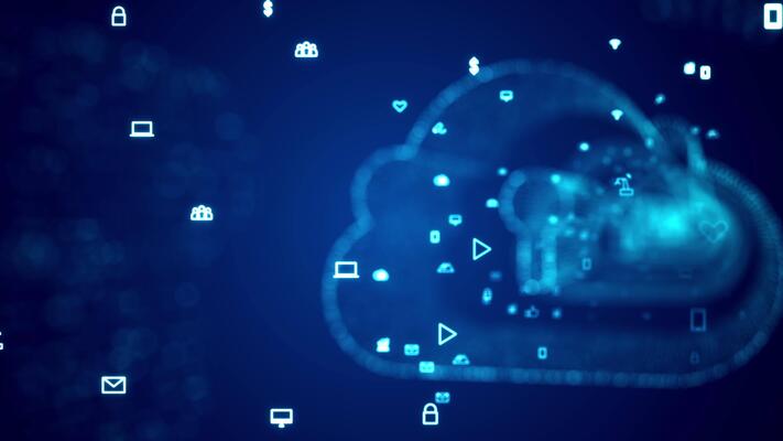 Cloud Computing Background Stock Video Footage for Free Download