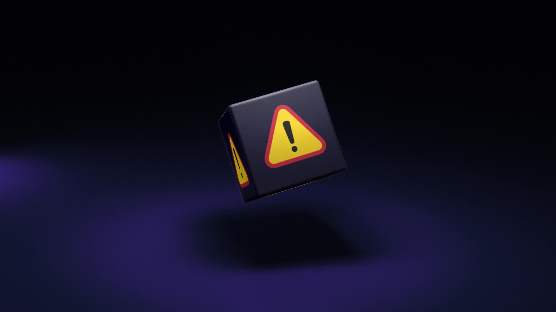 Alert Symbol On Levitating 3d Cube Animation 46779003 Stock Video at ... Alert Symbol On Levitating 3d Cube Animation 46779003 Stock Video at ...