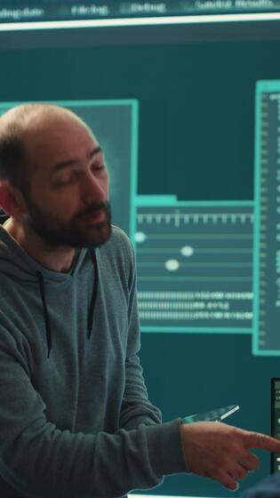 Vertical Governmental Cyber Defense Team Using Advanced Technology To Secure Information Cyber