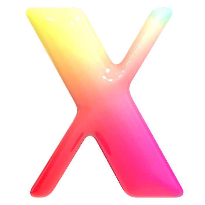 X PNG para descargar gratis