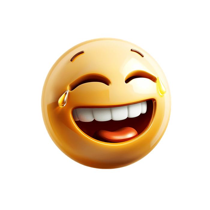 Transparent Laughing Emoji PNGs for Free Download