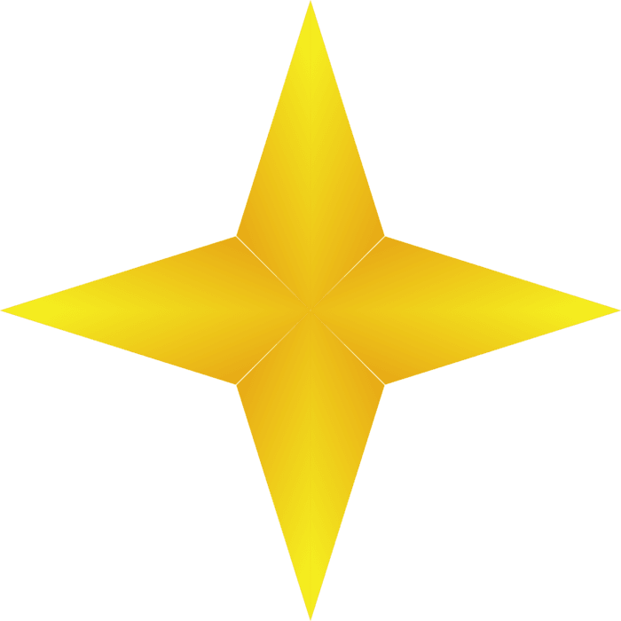 4 Point Star PNGs for Free Download