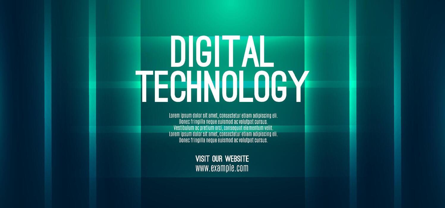 Technology Cover Page Layout Vector Art, Icons, and Graphics for Free ...