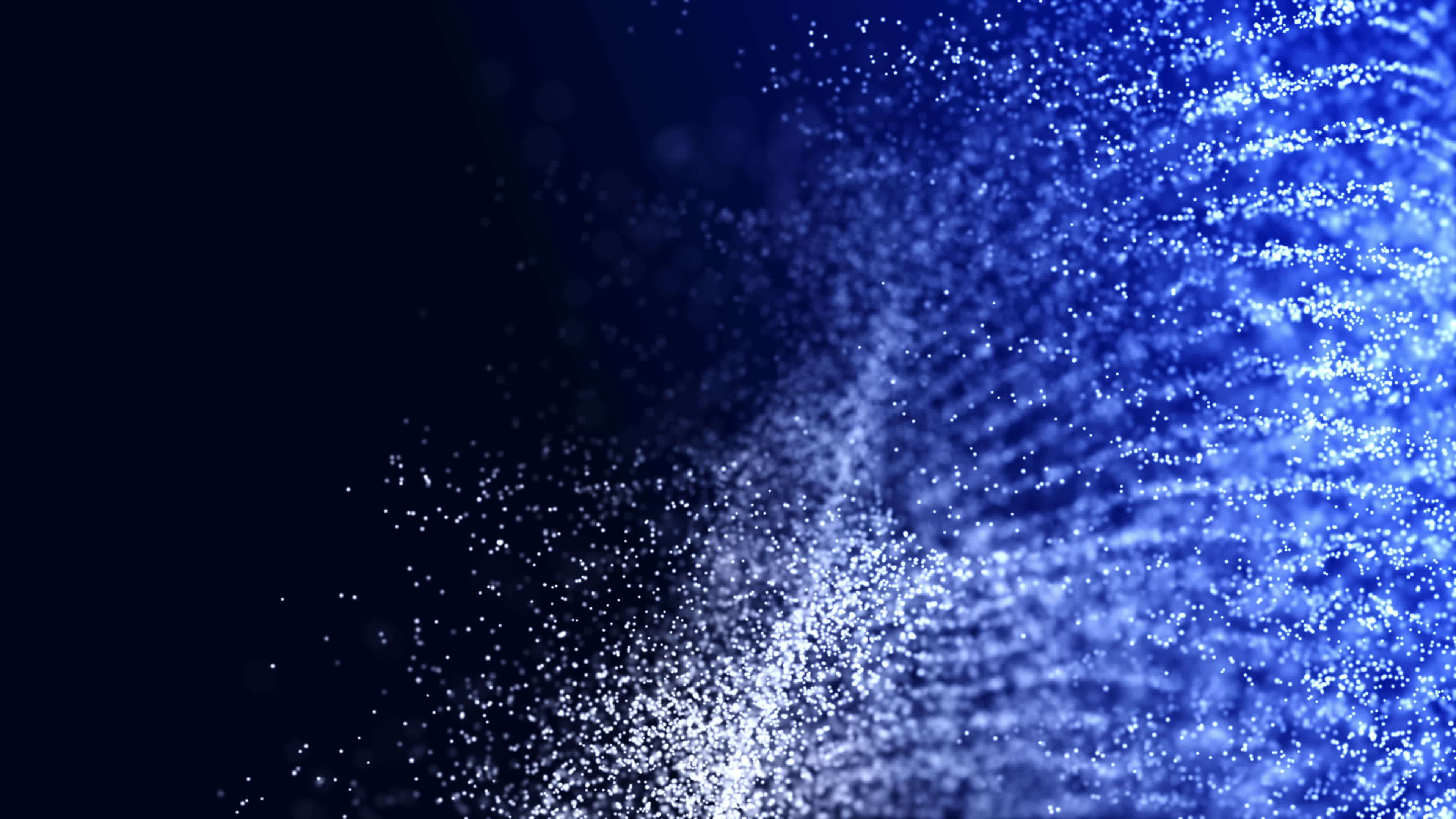 Blue Particles Background Loop 46819457 Stock Video at Vecteezy