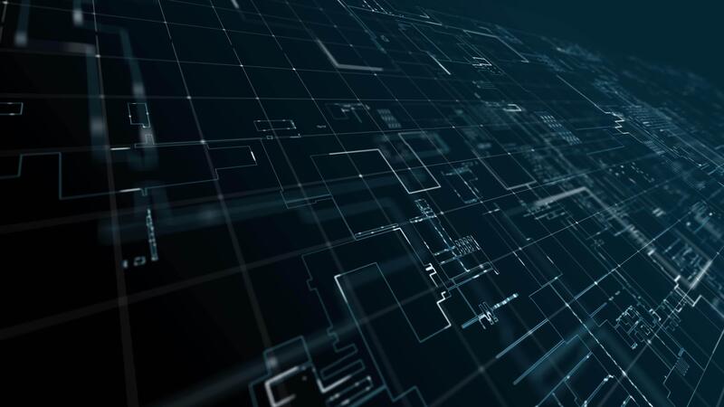 Abstract circuit line digital seamless loop motion background 46821682 ...