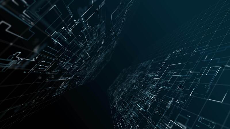 Abstract Circuit Line Digital Seamless Loop Motion Background 46821863