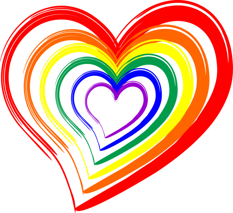 Pride Heart PNGs for Free Download