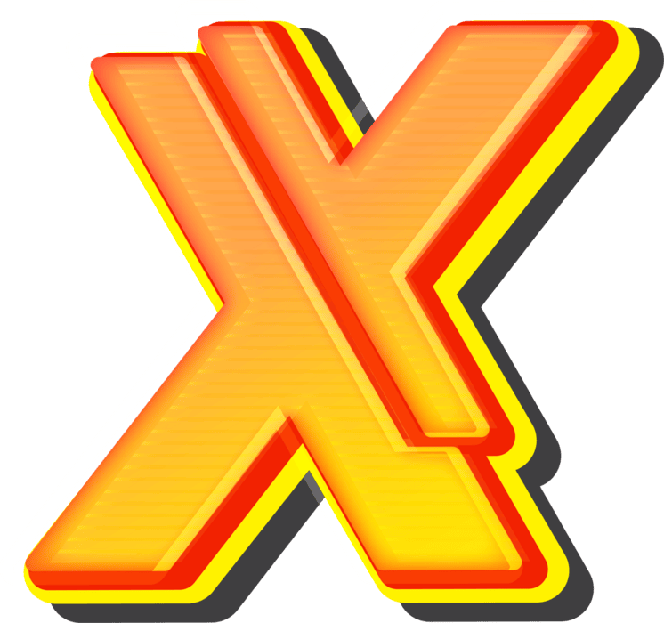 X PNG para descargar gratis