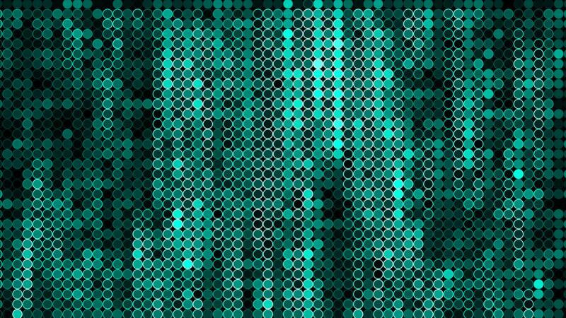 Green Blinking Running Rows Of Blinking Pixels Motion Concept Of Program Code 46873482 Stock