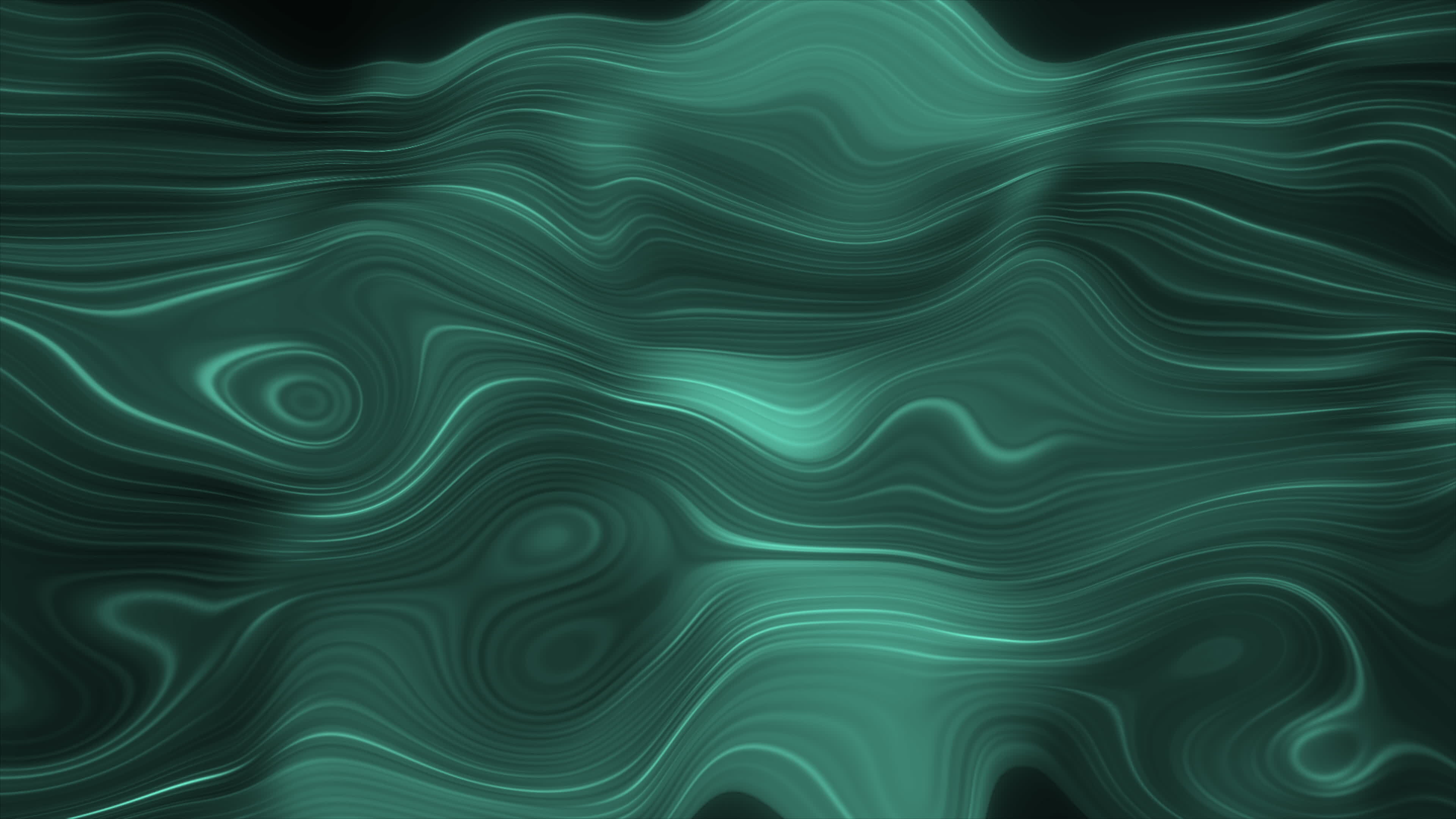 Liquid Green Substance With Light Flares Motion Flowing Green Surface With Ripples 46874117