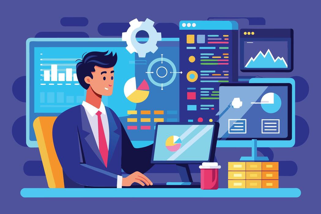 Data Display Vector Art, Icons, and Graphics for Free Download