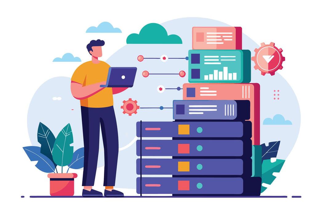 Database Administrator Vector Art, Icons, and Graphics for Free Download