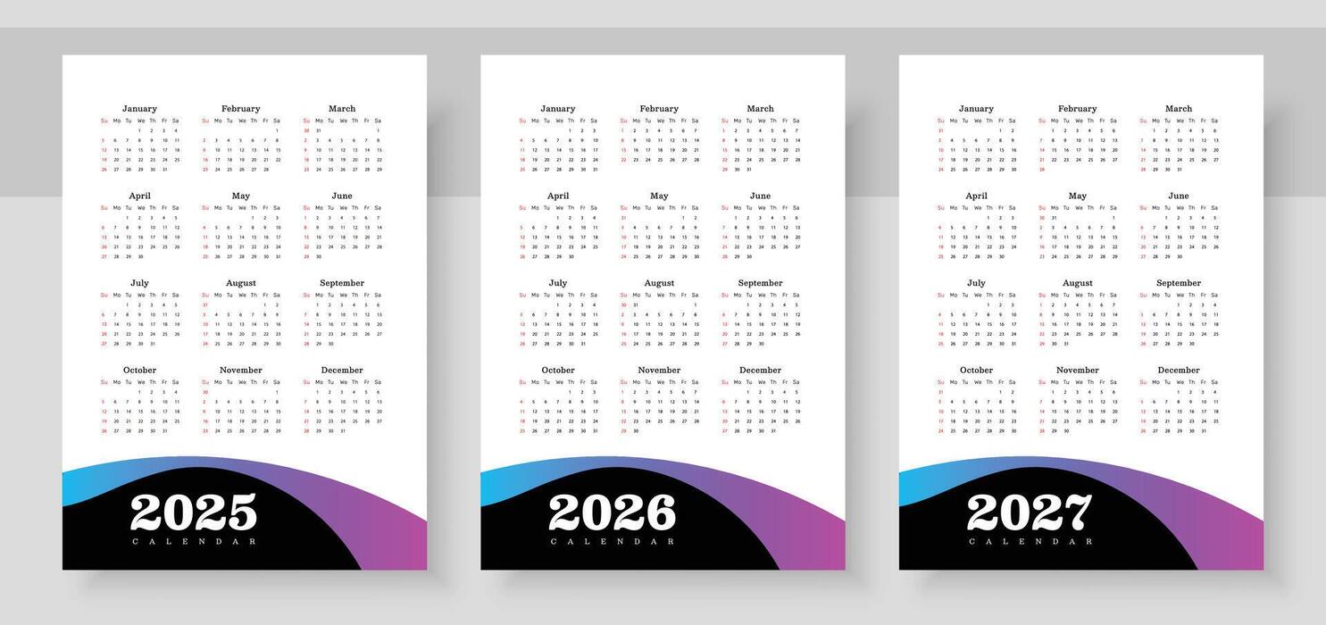 Calendario 2026 Vectores, Iconos, Gráficos y Fondos para Descargar Gratis
