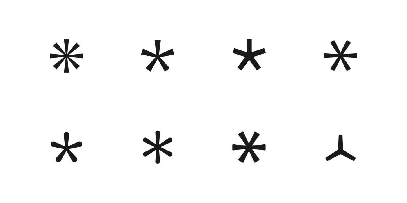 Asterisk Vector Art, Icons, and Graphics for Free Download