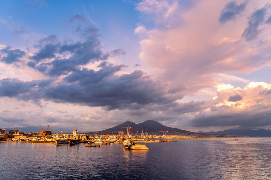 Naples Skyline Stock Photos, Images and Backgrounds for Free Download