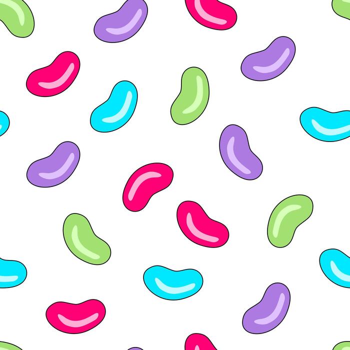 Jelly Bean Pattern Vector Art, Icons, and Graphics for Free Download