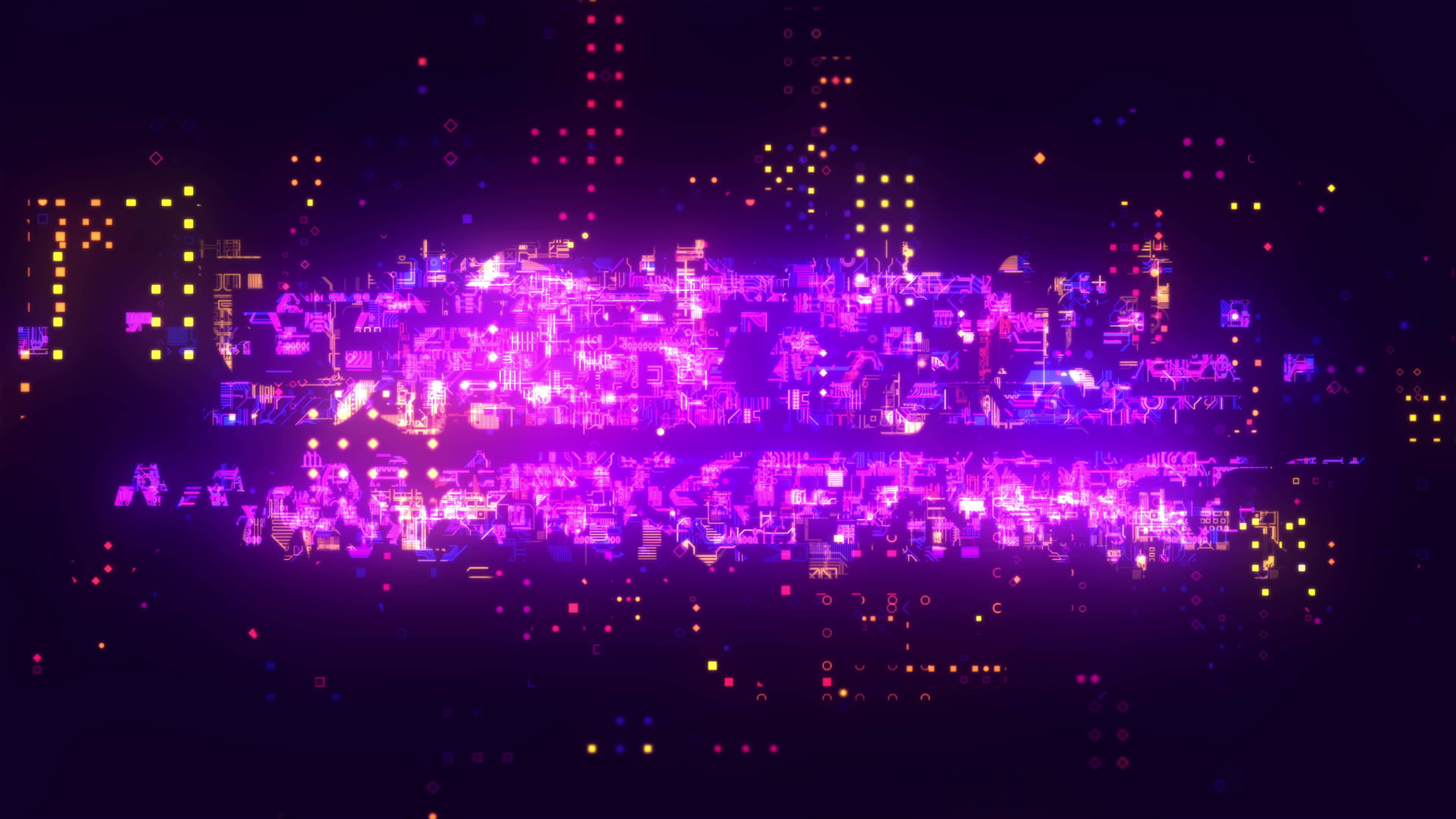 Animation of Digital Marketing neon glitch text digital effect 47014859 Stock Video at Vecteezy