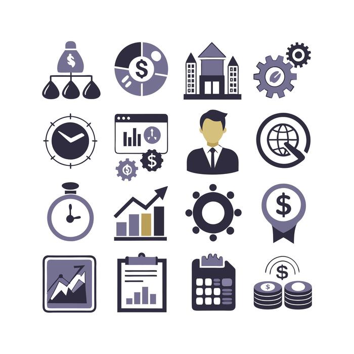 Financial Management Icon Vector Art, Icons, and Graphics for Free Download