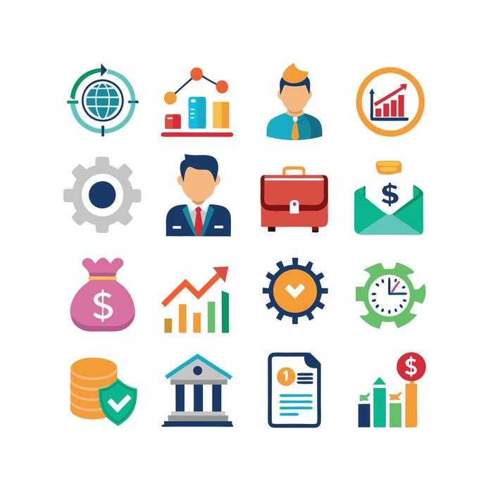 Financial Management Icon Vector Art, Icons, and Graphics for Free Download