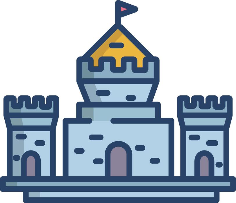 Castle Vector Art, Icons, and Graphics for Free Download