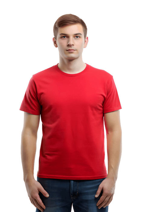 Red T Shirt Mockup PNGs for Free Download