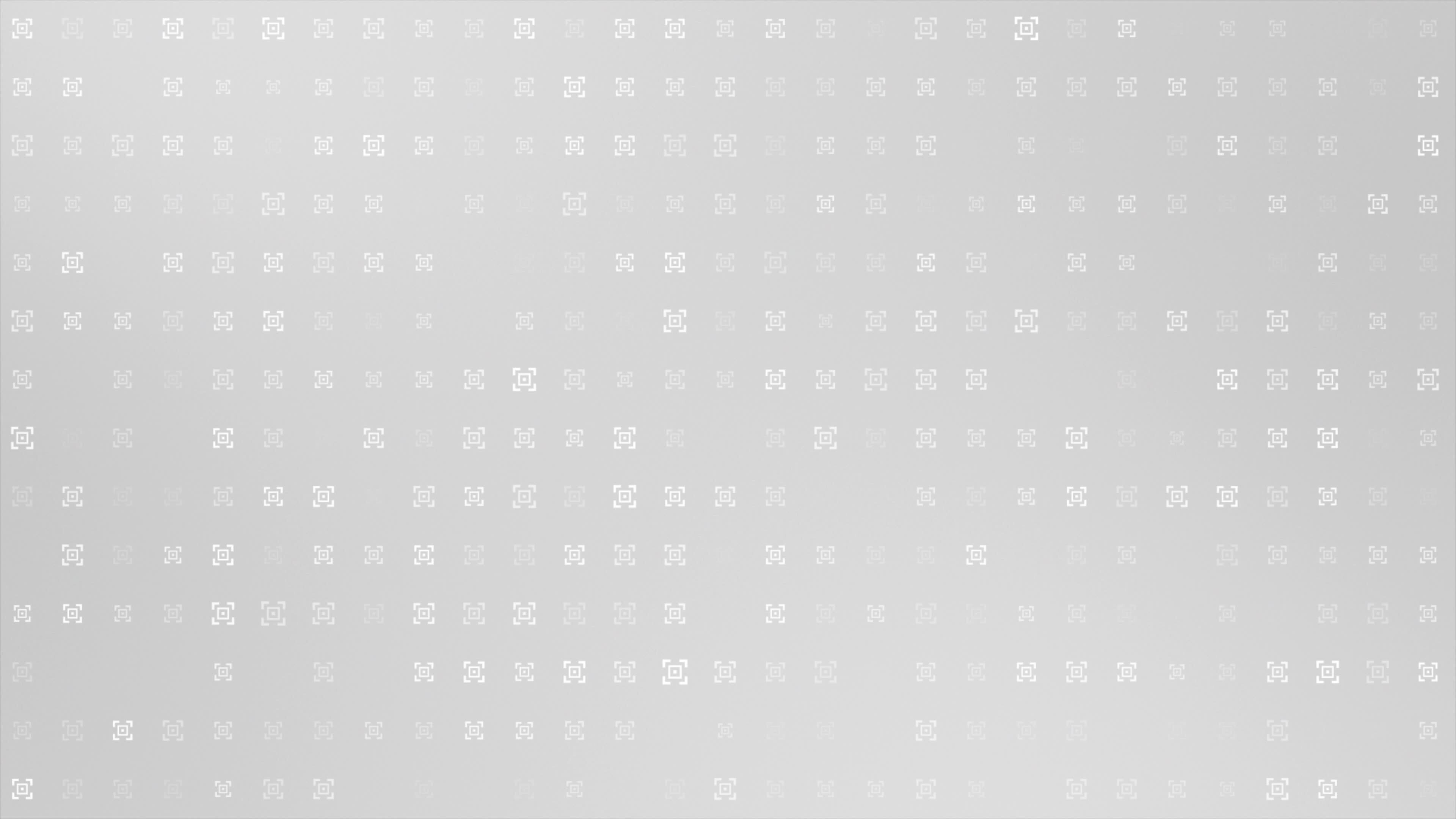 White And Black Simple Square Pattern Appearing And Disappearing Geometrical Minimal Loop Able