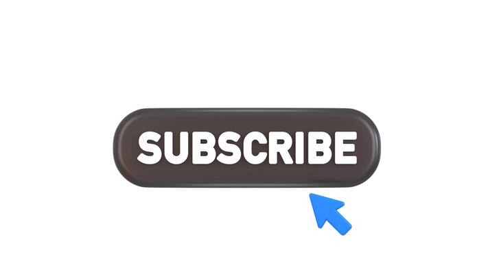Animated Subscribe Button Stock Video Footage for Free Download