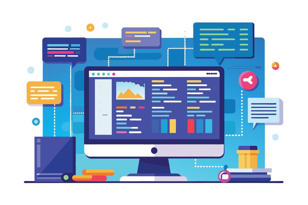 Computer Application Vector Art, Icons, and Graphics for Free Download