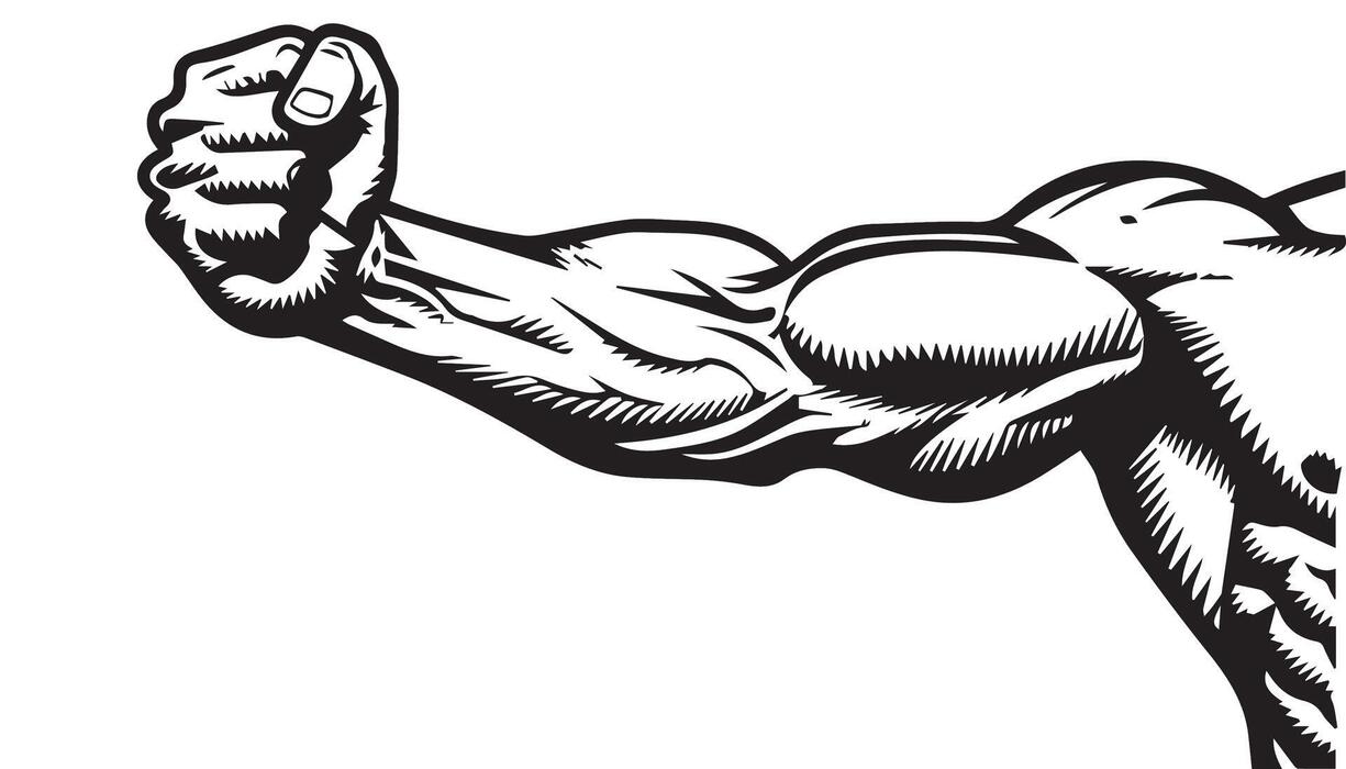 Muscle Arm Vector Art, Icons, and Graphics for Free Download