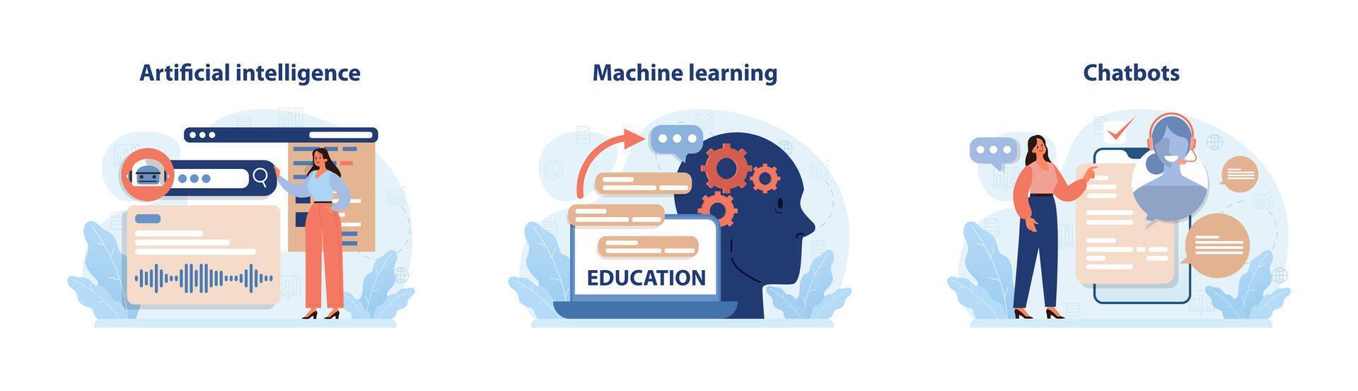 Machine Learning Background Vector Art, Icons, and Graphics for Free ...