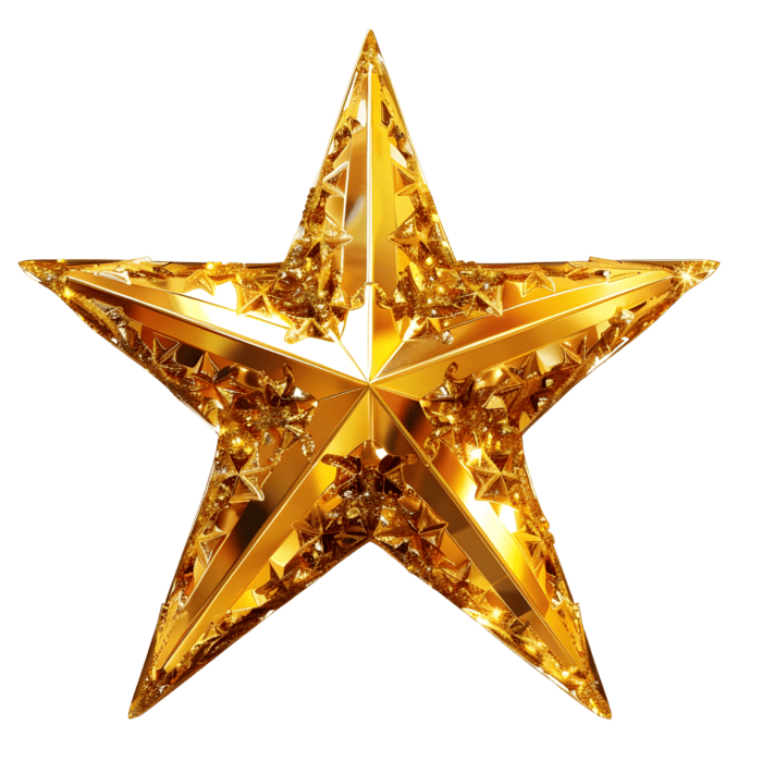Estrellas Doradas PNG para descargar gratis