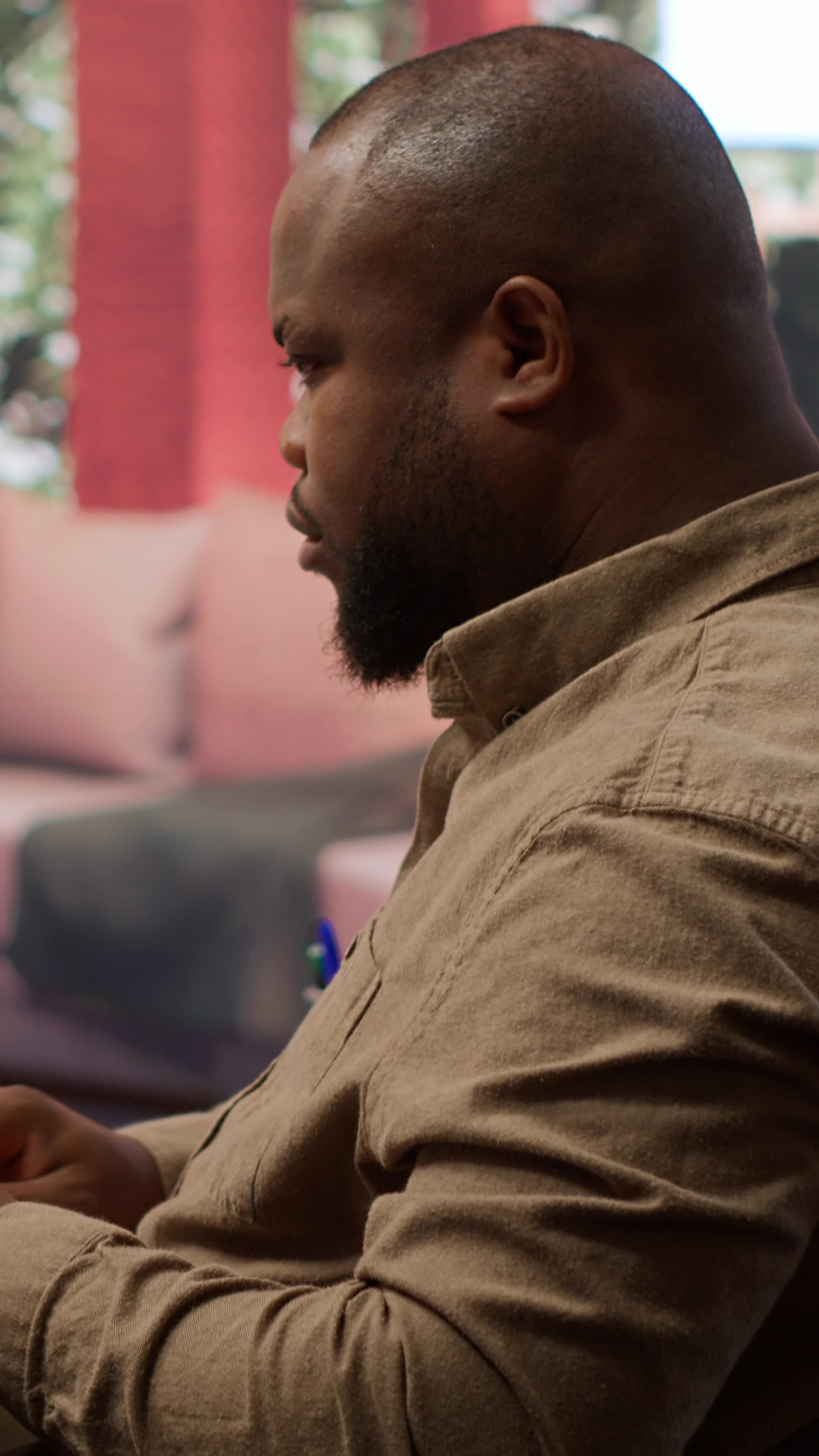 Vertical Professional It Engineer At His Desk Working On Ai Coding And