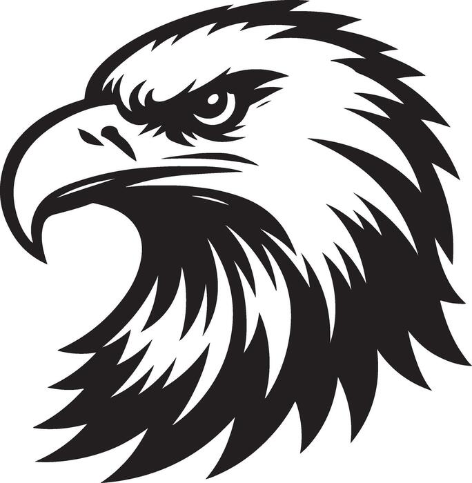Eagle Side View Vector Art, Icons, and Graphics for Free Download