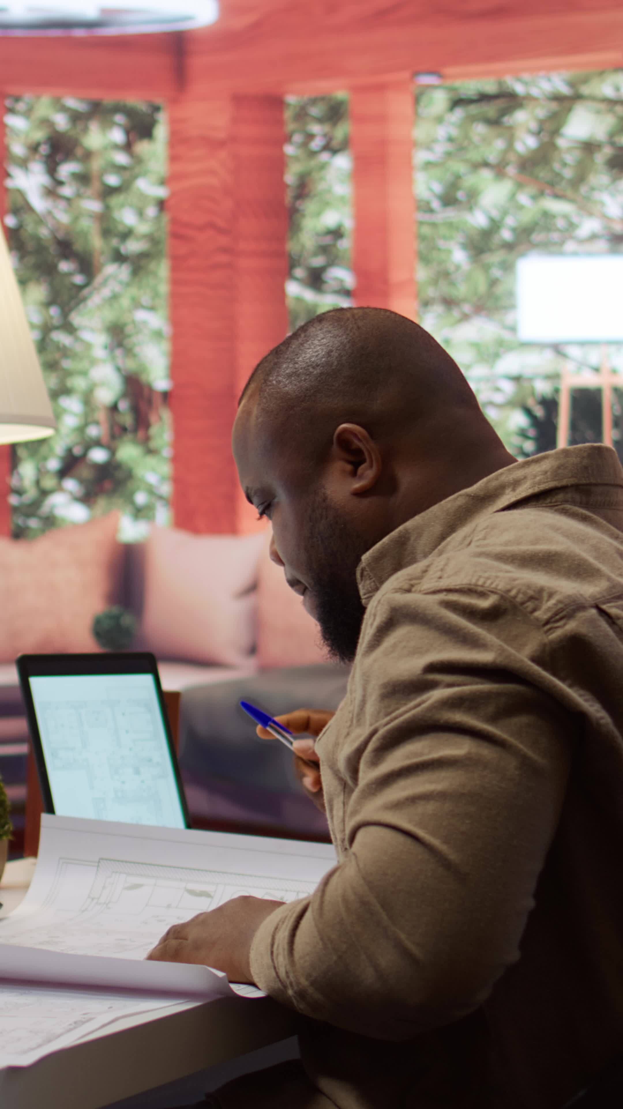 Vertical Owner Of A Tech Startup Searching For New Office Spaces By