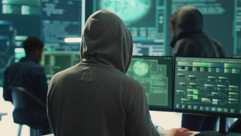 Cyber Security Specialist Conducting Cyber Surveillance And Threat