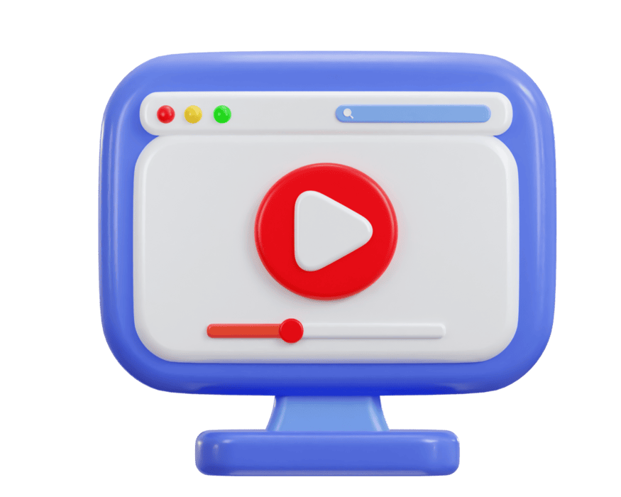 Youtube 3d PNGs for Free Download