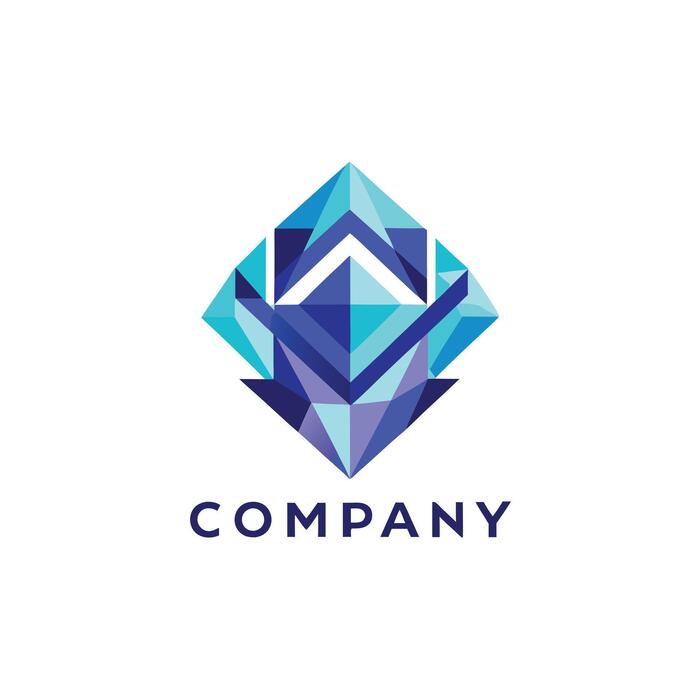 Abstract Diamond Logo Vector Art, Icons, and Graphics for Free Download