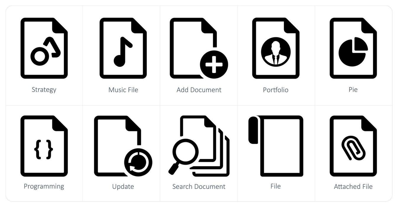 Computer File Icon Vector Art, Icons, and Graphics for Free Download