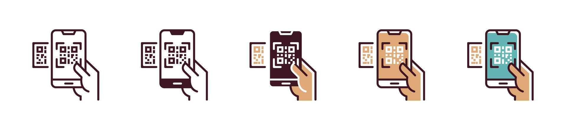 Scan Qr Code Vector Art, Icons, and Graphics for Free Download