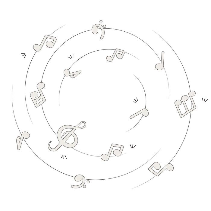 Music Notes Circle Vector Art, Icons, and Graphics for Free Download