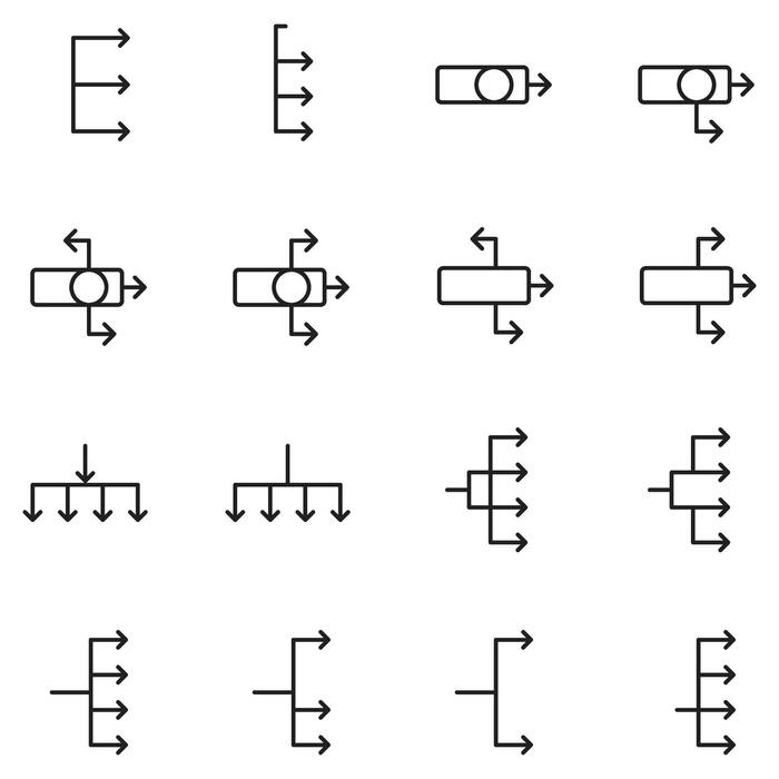 Flow Chart Symbols Vector Art, Icons, and Graphics for Free Download