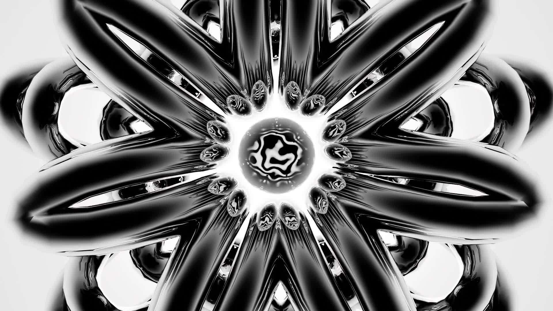 Abstraction Monochrome Animation 3d Rendering 47387171 Stock Video At Vecteezy